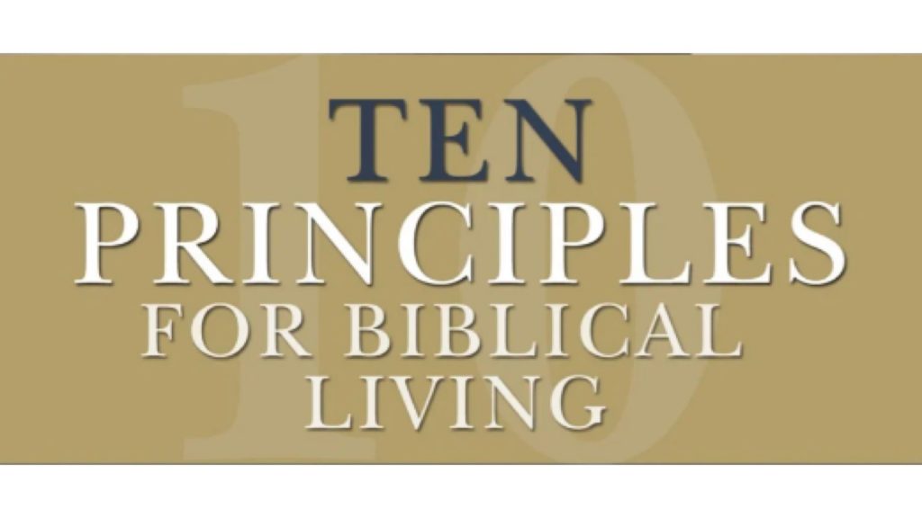 10 Principles For Biblical Living Archives - Mount Greylock Baptist Church